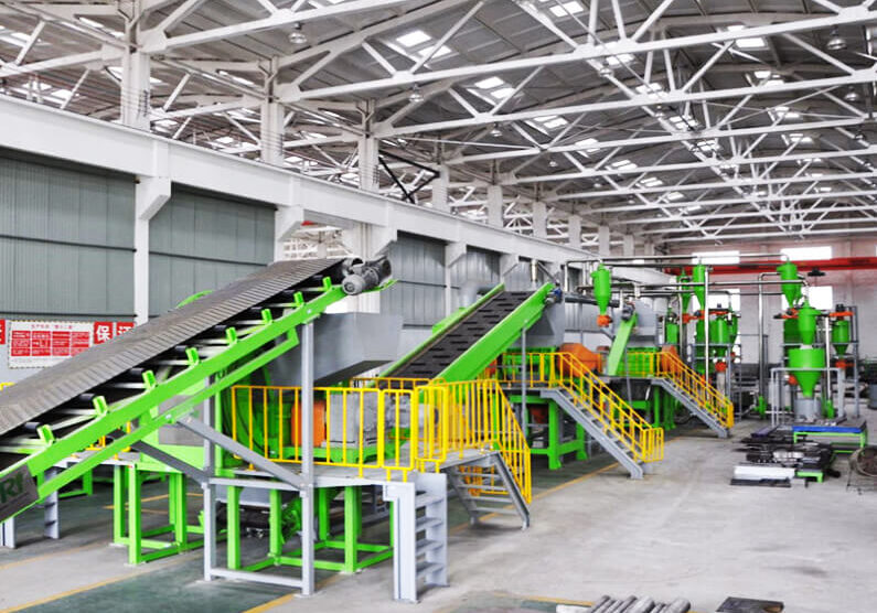 ECOSHRED Tyre Granulator Machine Line & Recycling Plant Supplier
