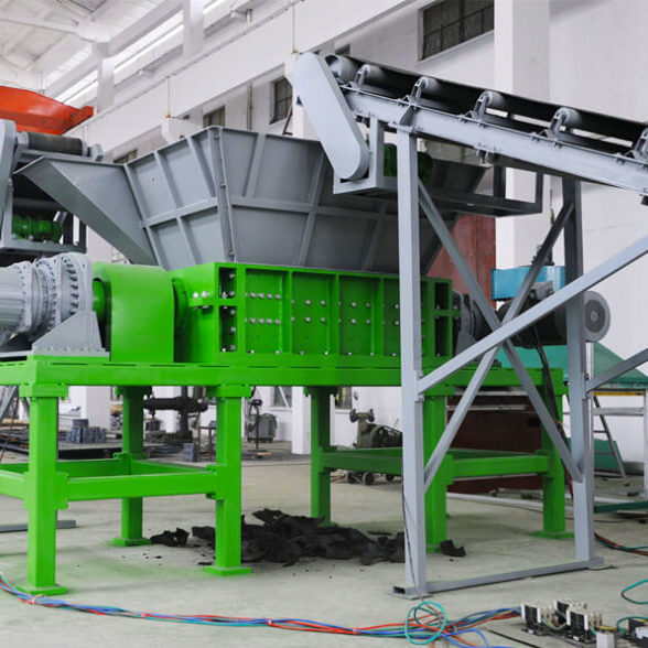 ECOSHRED Tyre Granulator Machine Line & Recycling Plant Supplier