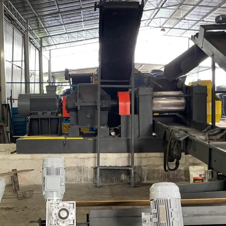 ECOSHRED Tyre Crushing Line, Rubber Crusher Machine Supplier