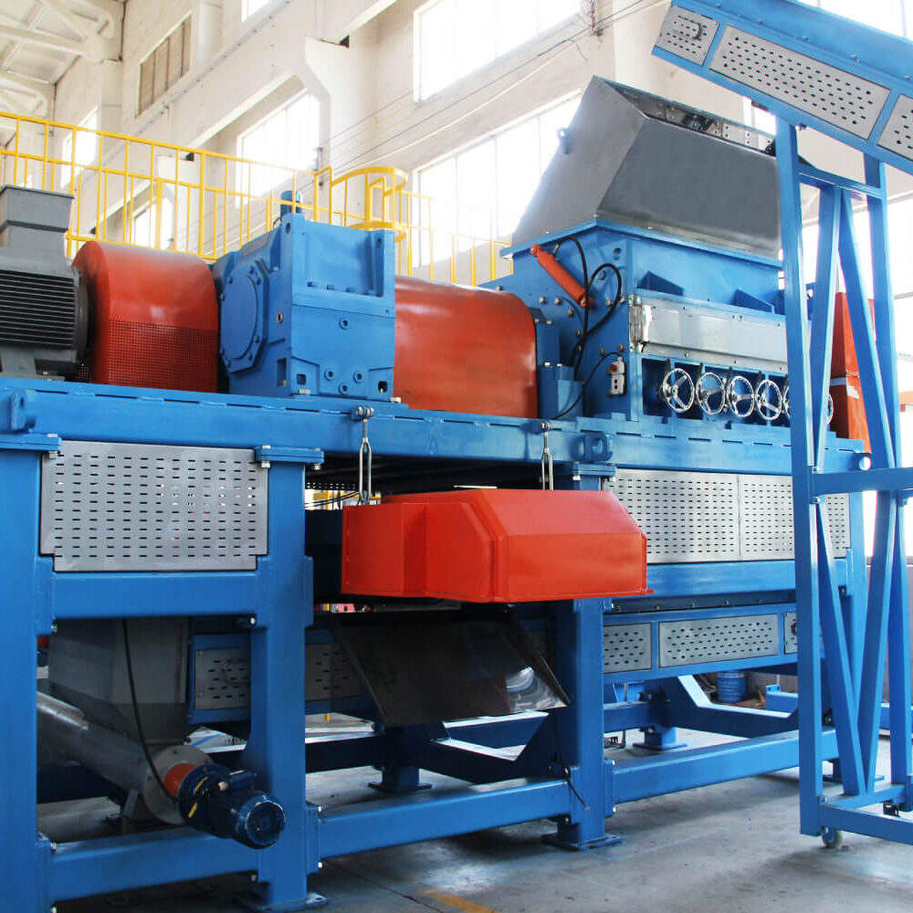 ECOSHRED Tyre Milling & Grinding Machine Line, Rubber Powder Making Machine