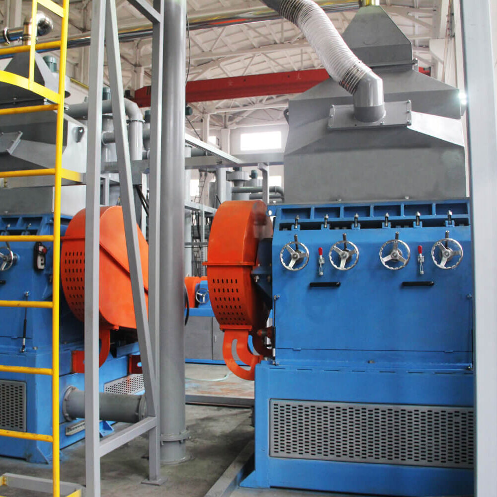 ECOSHRED Tyre Milling & Grinding Machine Line, Rubber Powder Making Machine